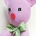 Memory Pig/piggy/piglet/stuffed Animal/custom Made/from Shirt/in Memory ...