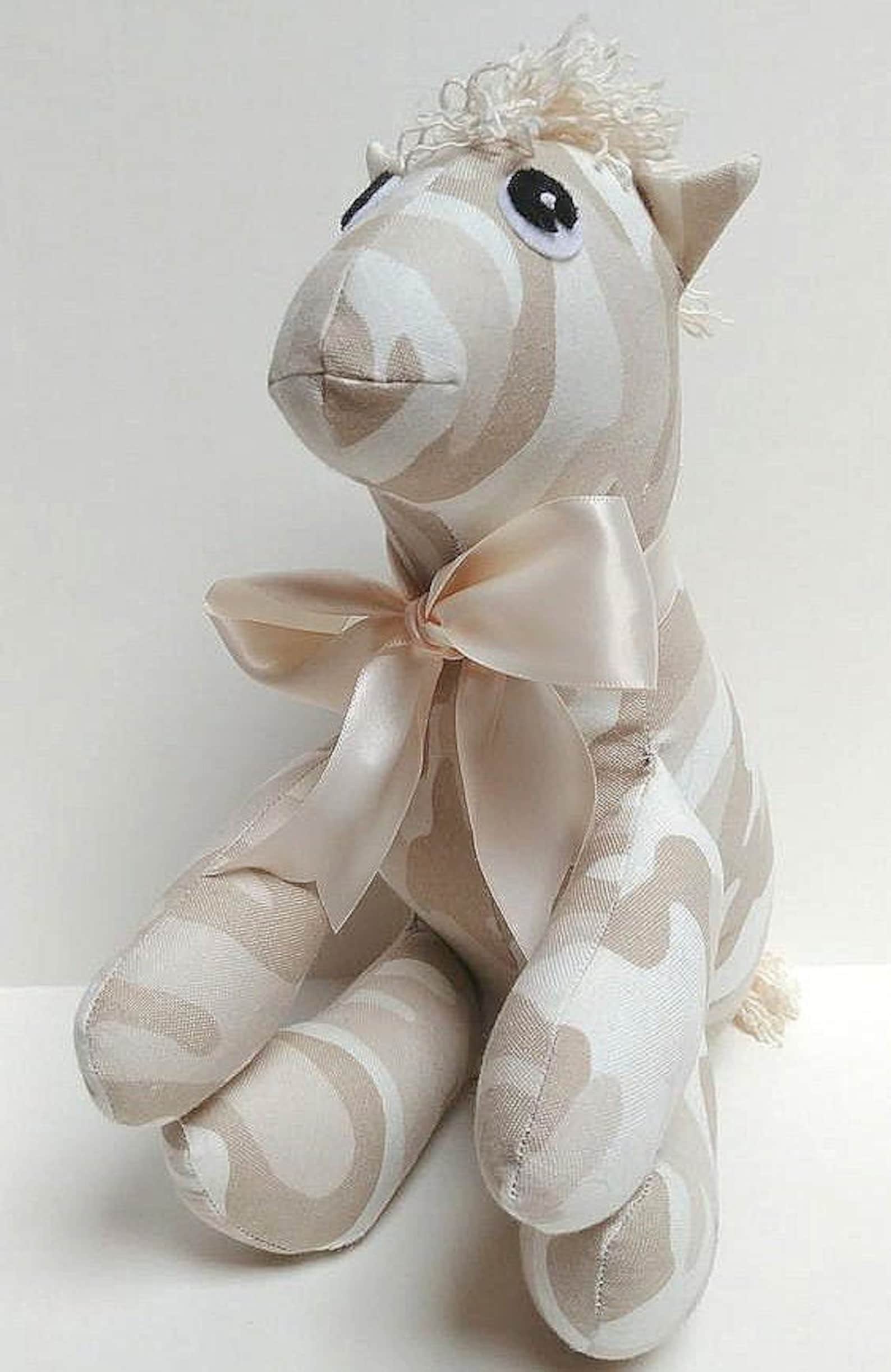 Memory Horse/pony/stuffed Animal/custom Made/from Shirt/in Memory Of ...