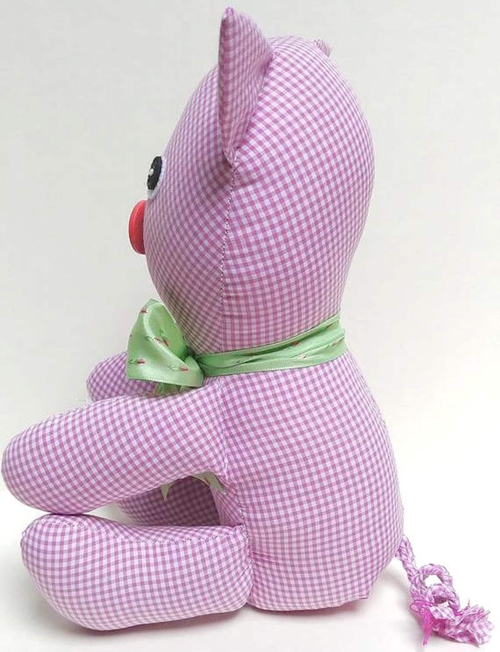 Memory Pig/piggy/piglet/stuffed Animal/custom Made/from - Etsy