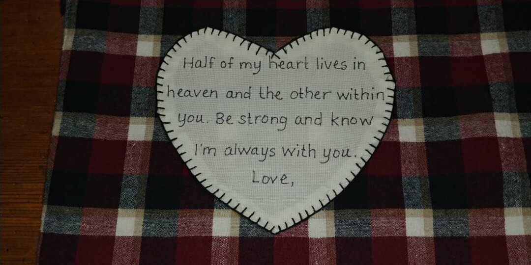 Individual Heart Patch for Memory Pillow - Etsy