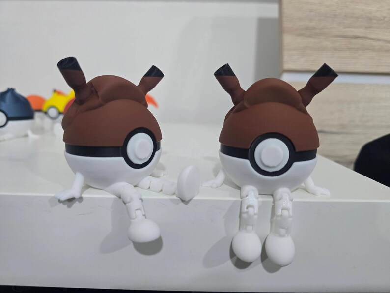 Pokeball Blastoise STL | Articulated Pokemon Toy | 3D Print Model ...