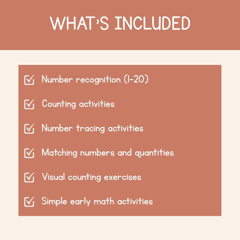 Farm Preschool Numbers 1-20 Worksheets – Counting, Tracing Activities ...