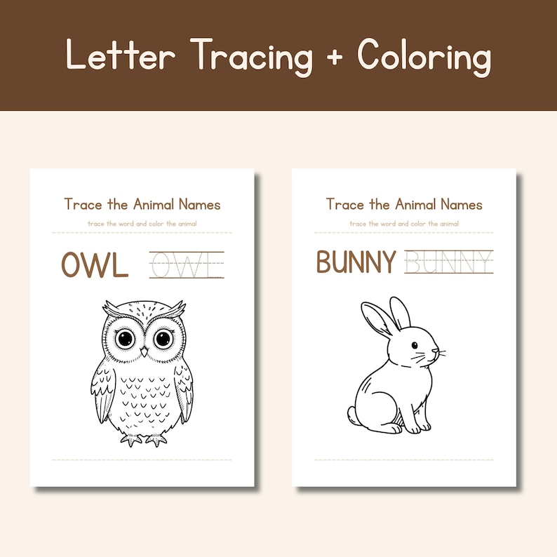 Alphabet Worksheets for Preschool (ages 3–5), Letter Tracing ...