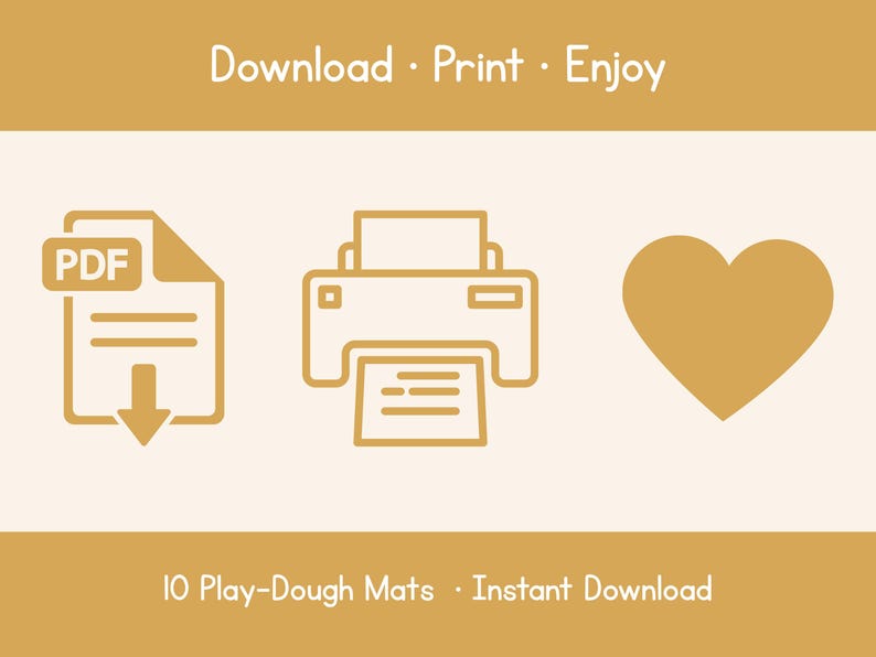 Zoo Number Play Dough Mats 1-10, Counting & Number Formation Activity ...