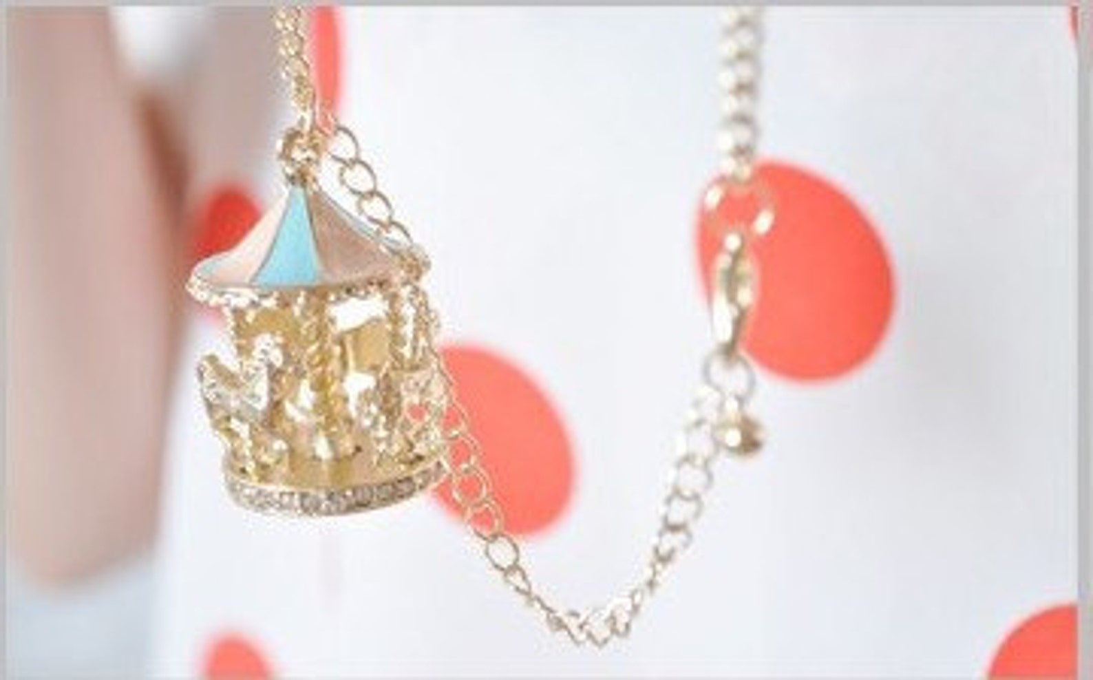 Carousel Necklace | Etsy