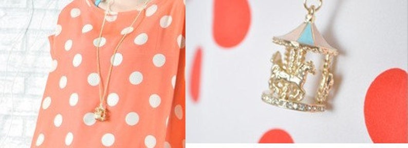 Carousel Necklace | Etsy