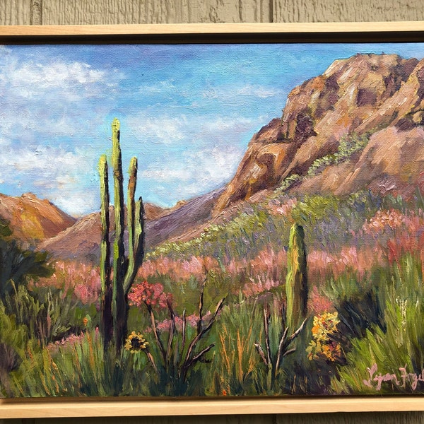 Desert Painting - Etsy