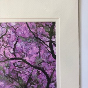 Jacaranda Trees 11x14 Matted Print Jacaranda in - Etsy