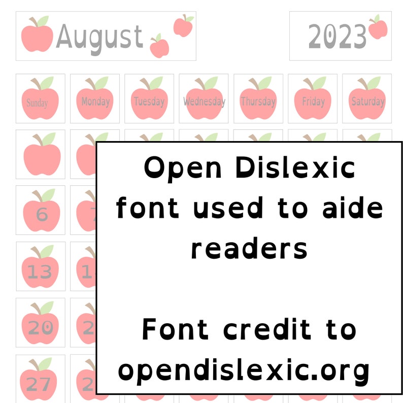 2024 Classroom Apple Theme Decor | Calendar Inserts | Trim | Decoration ...