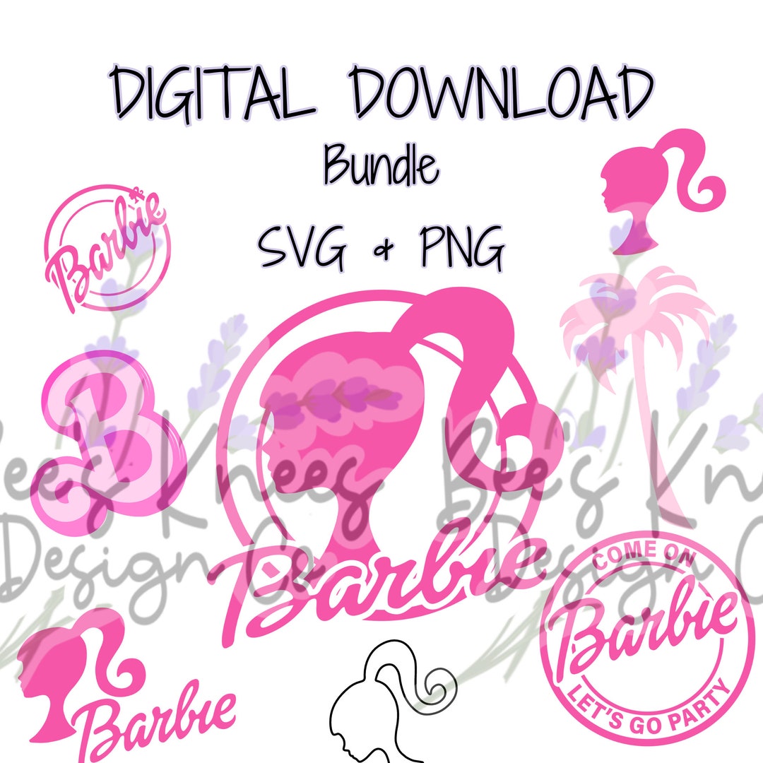 Barbie Bundle / SVG / Descarga digital / SVG / PNG / Cricut / - Etsy España