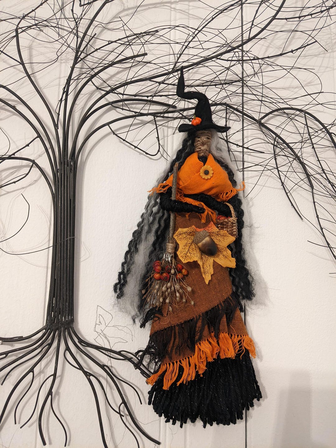 Handmade Pagan Samhain Old Crone Witch Doll Wicca Positively Pagan ...