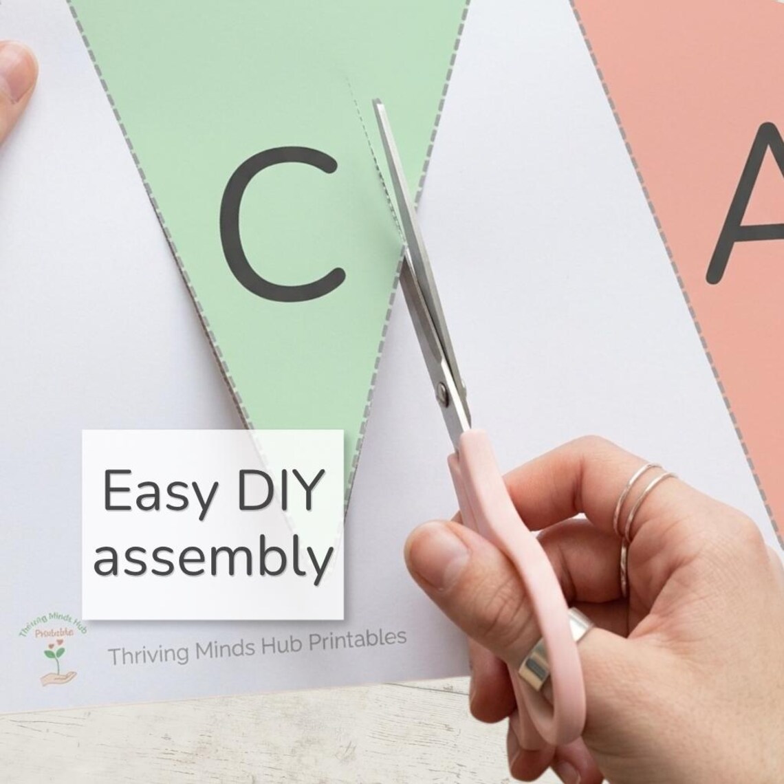 Calm Down Corner Banner Printable, Classroom Bunting Kit, SEL Peace ...