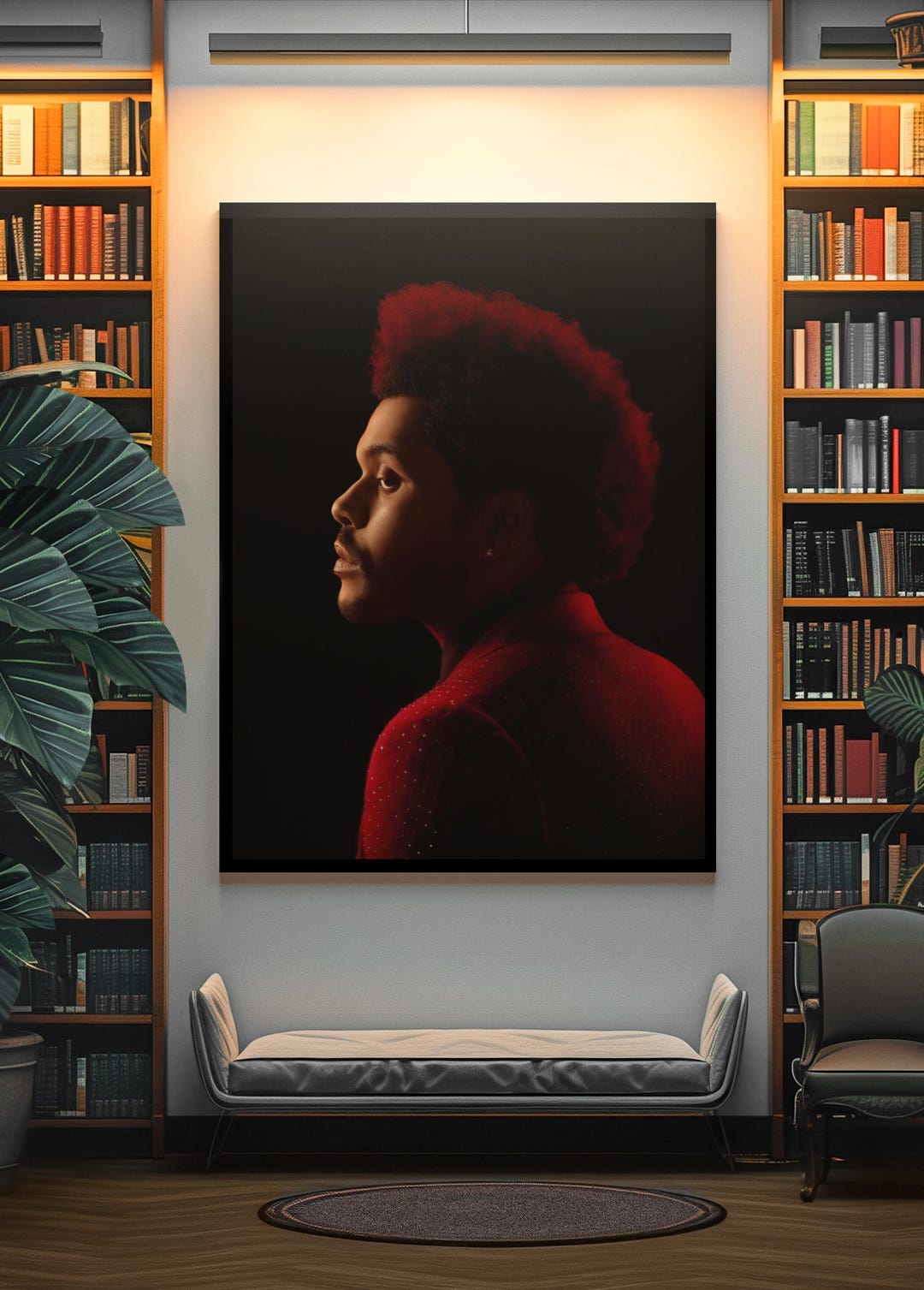 Essential the Weeknd After Hours Portrait Wall Poster | House of ...