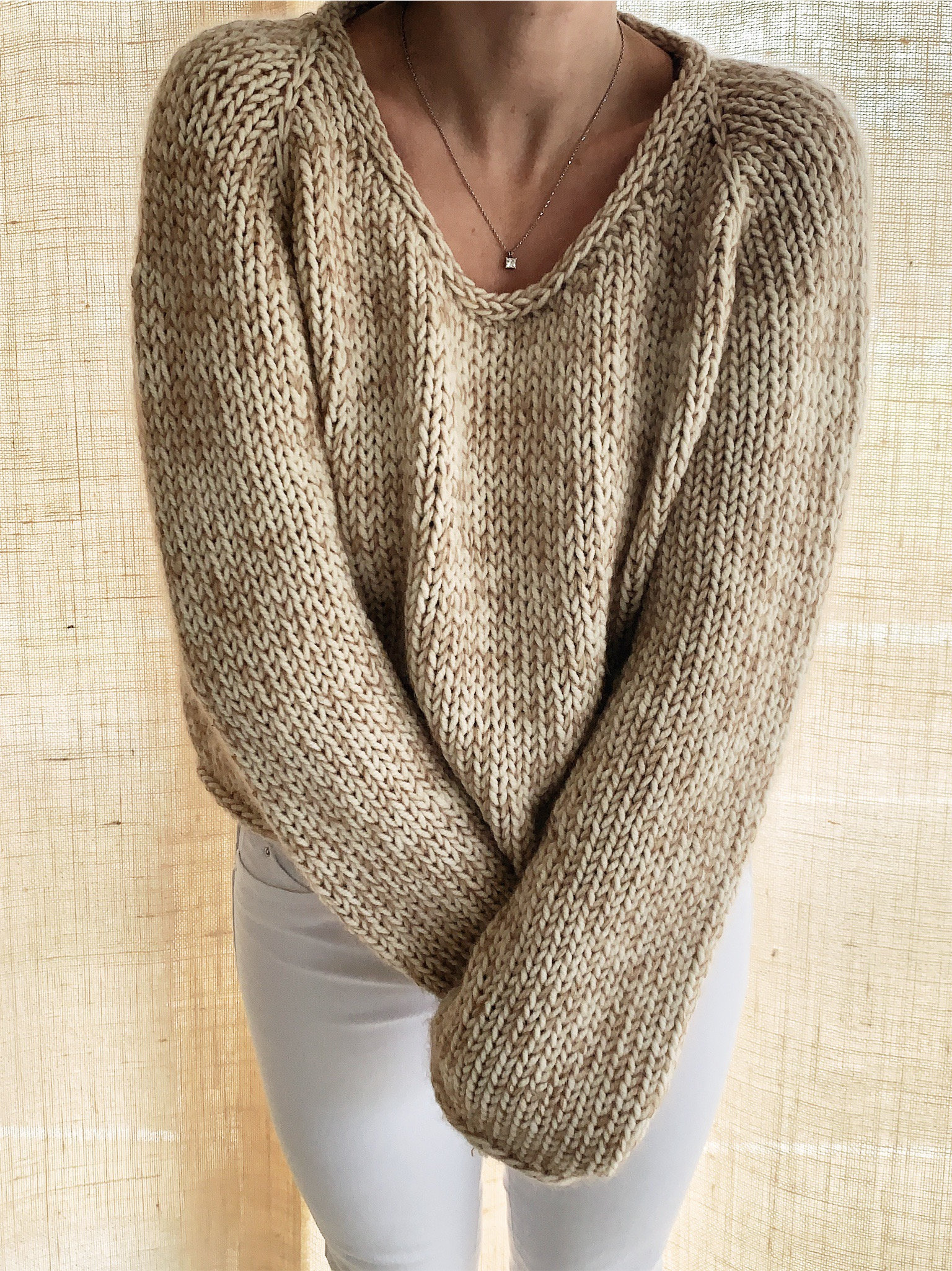 Daily Jumper Knitting Pattern Daily Sweater Top-down Knitting | Etsy Canada