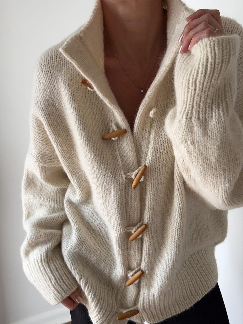 Knitting Pattern Instructions Cara Jacket Top Down Knitting Patterns ...