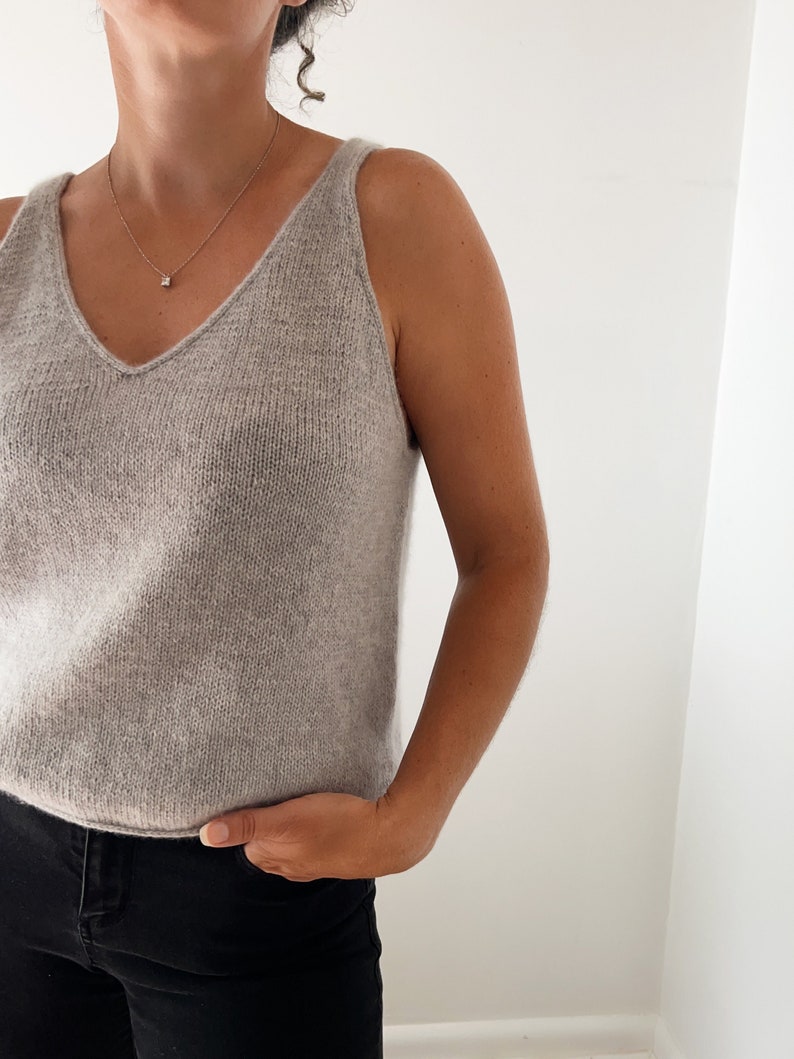 Knitting Pattern Home Camisole Top Down Knitting Summer Shirt - Etsy