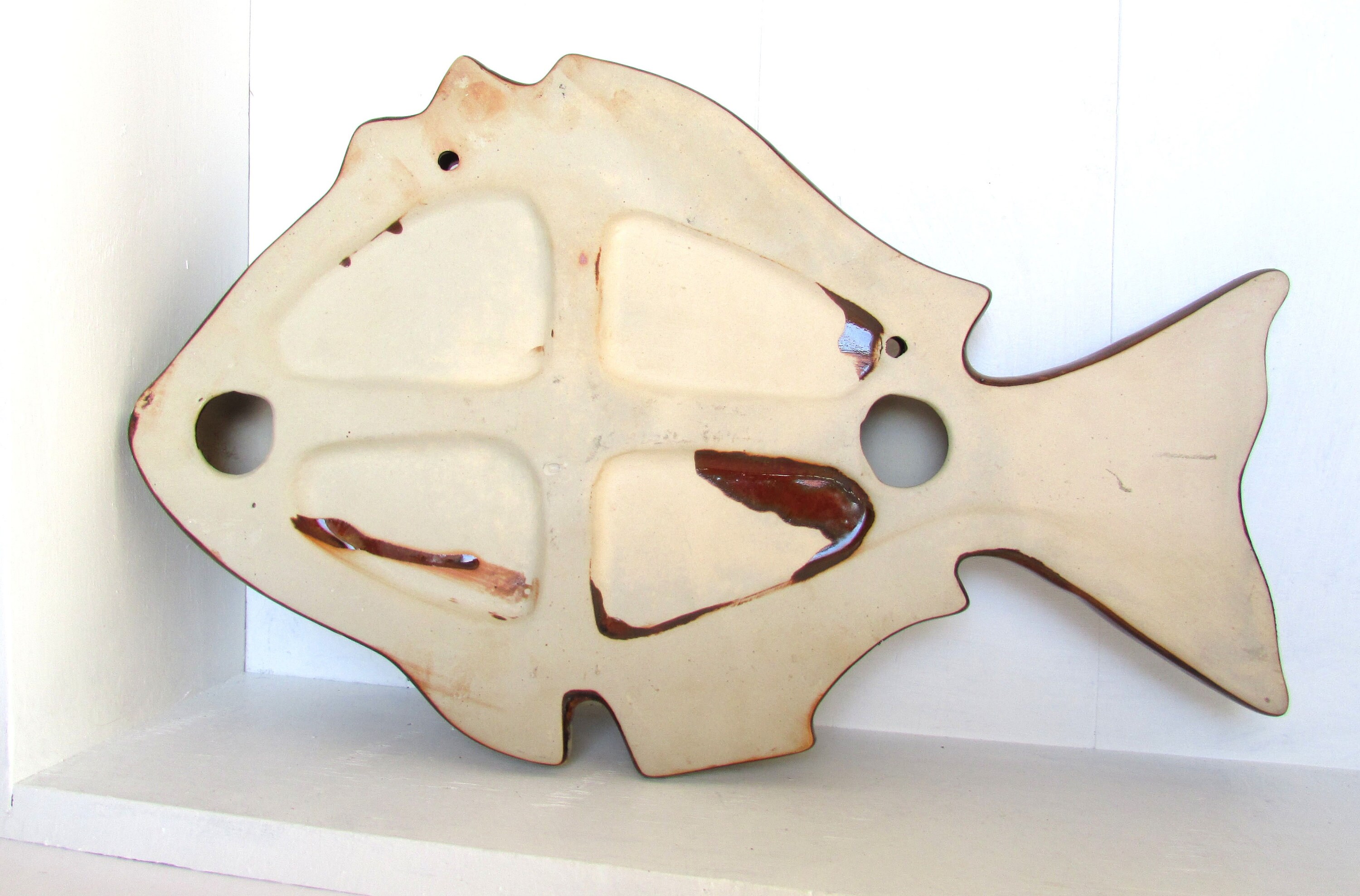 Flounder Very Lifelike Ceramic Fish Decorative Wall Art - Etsy