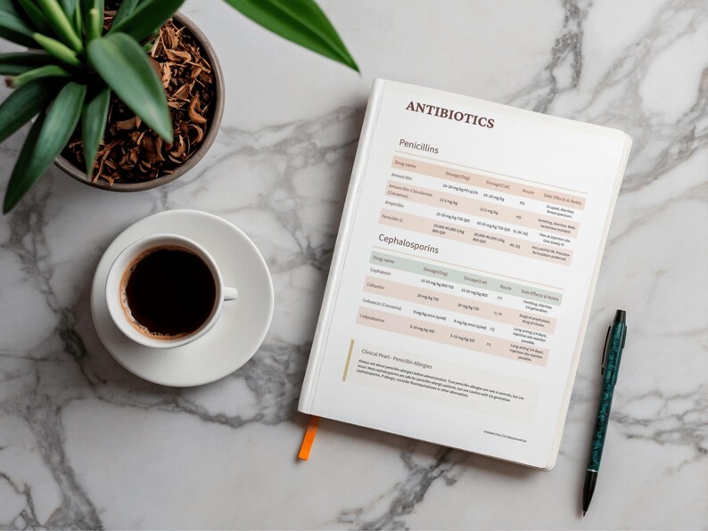 Vet Tech Pharmacology Cheat Sheets — VTNE Exam Prep, Drug Dosages ...