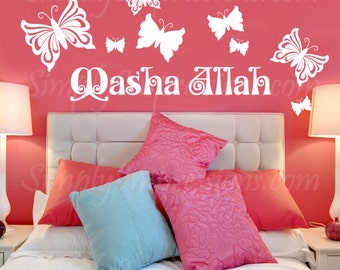 Custom Arabic Name Decals Medium-islamic Stickers - Etsy