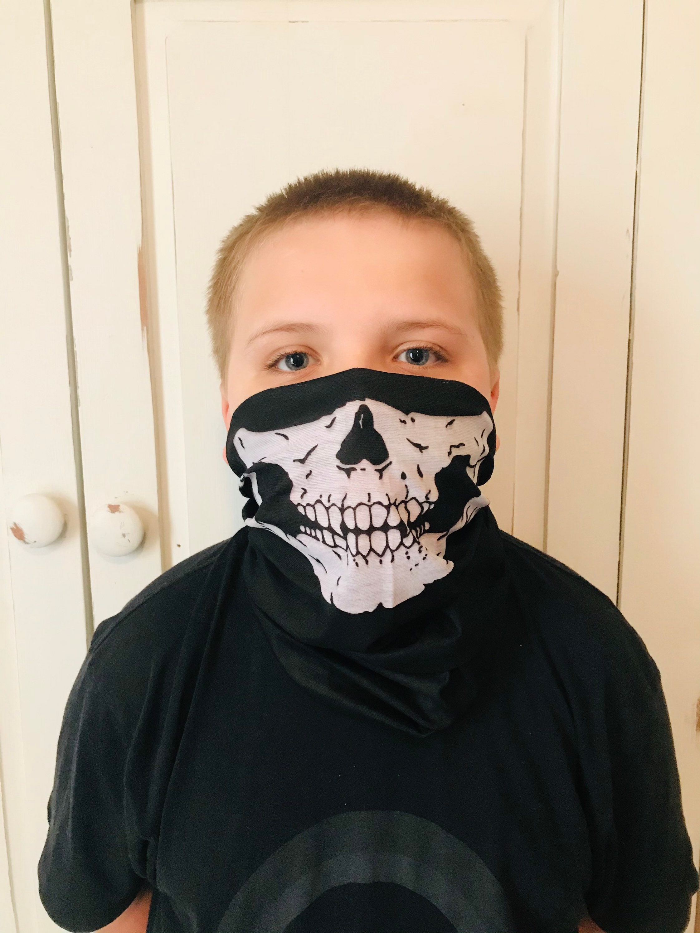 Teen/Adult Skeleton Balaclava Mask skeleton costume skeleton | Etsy