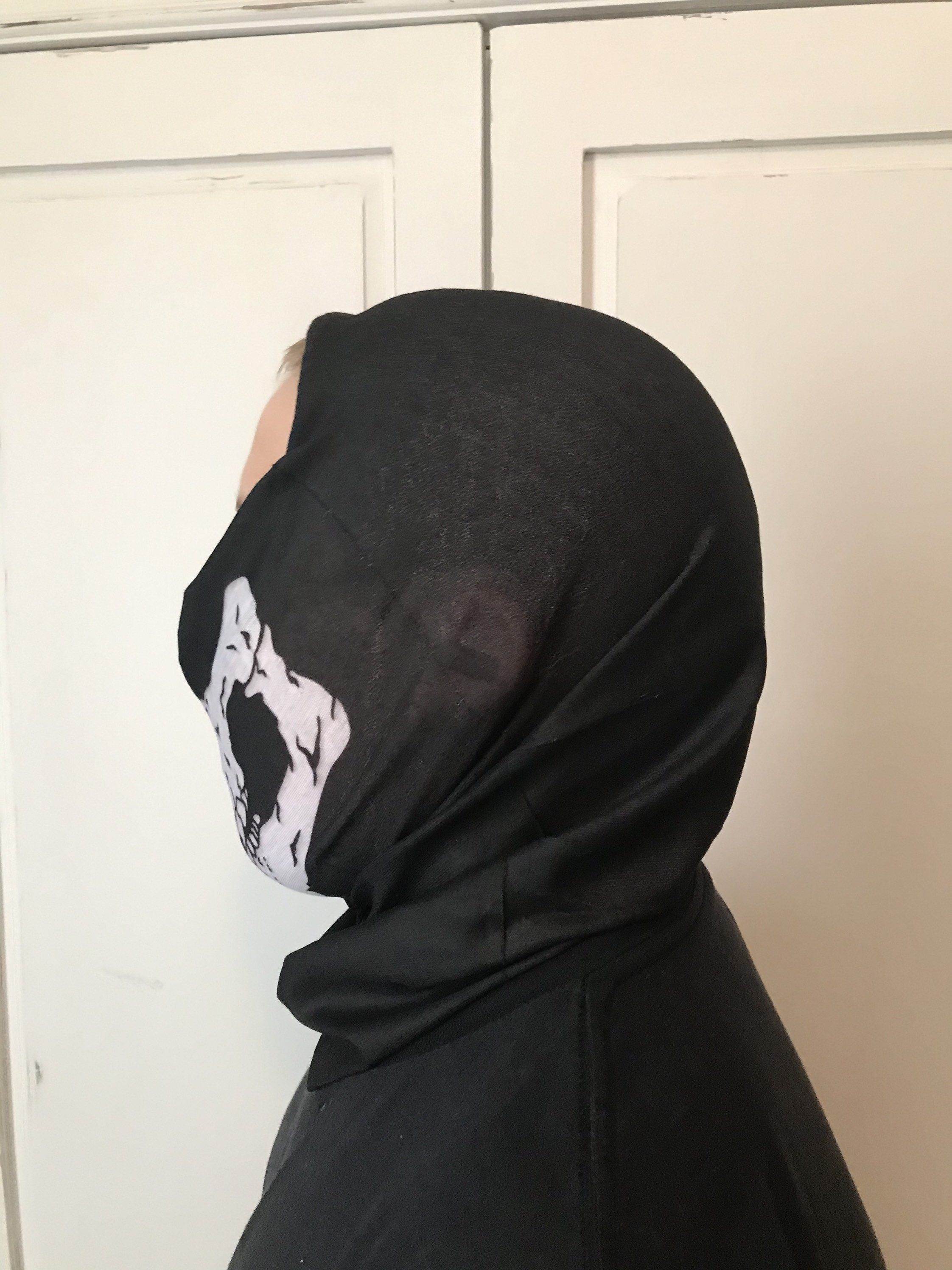 Teen/Adult Skeleton Balaclava Mask skeleton costume skeleton | Etsy