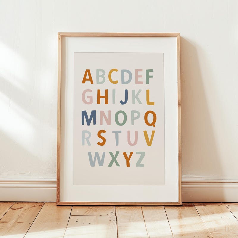 Abc Poster - Etsy