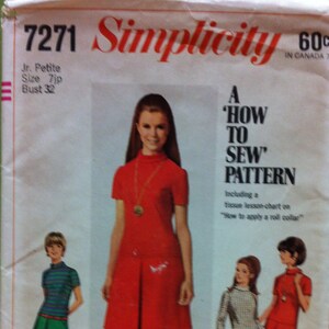 1969 Childs and Girls Jumper or Vest, Skirt and Pants Simplicity ...