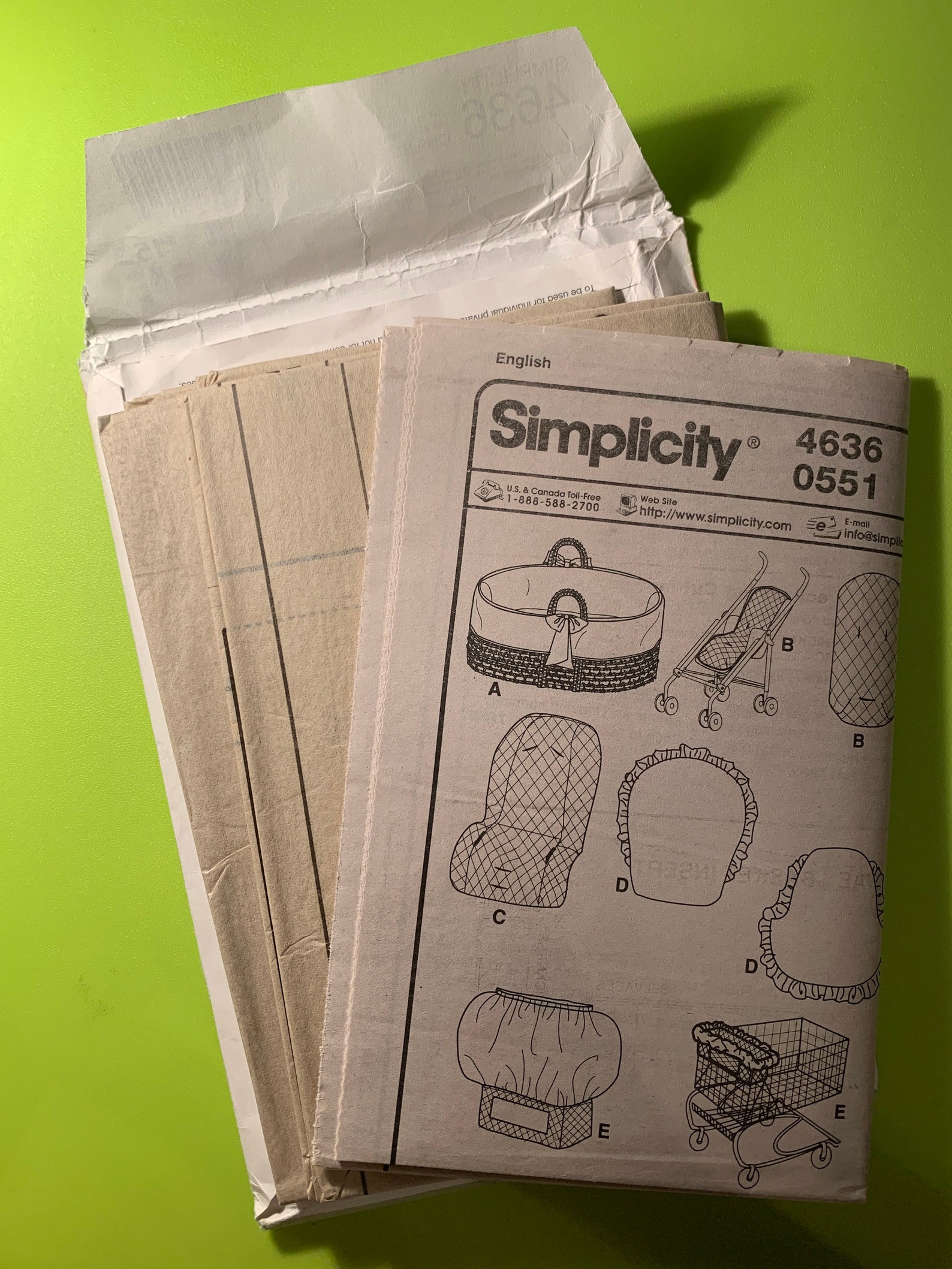 2005 Baby Accessories Simplicity Home Decorating Pattern 4636 - Etsy