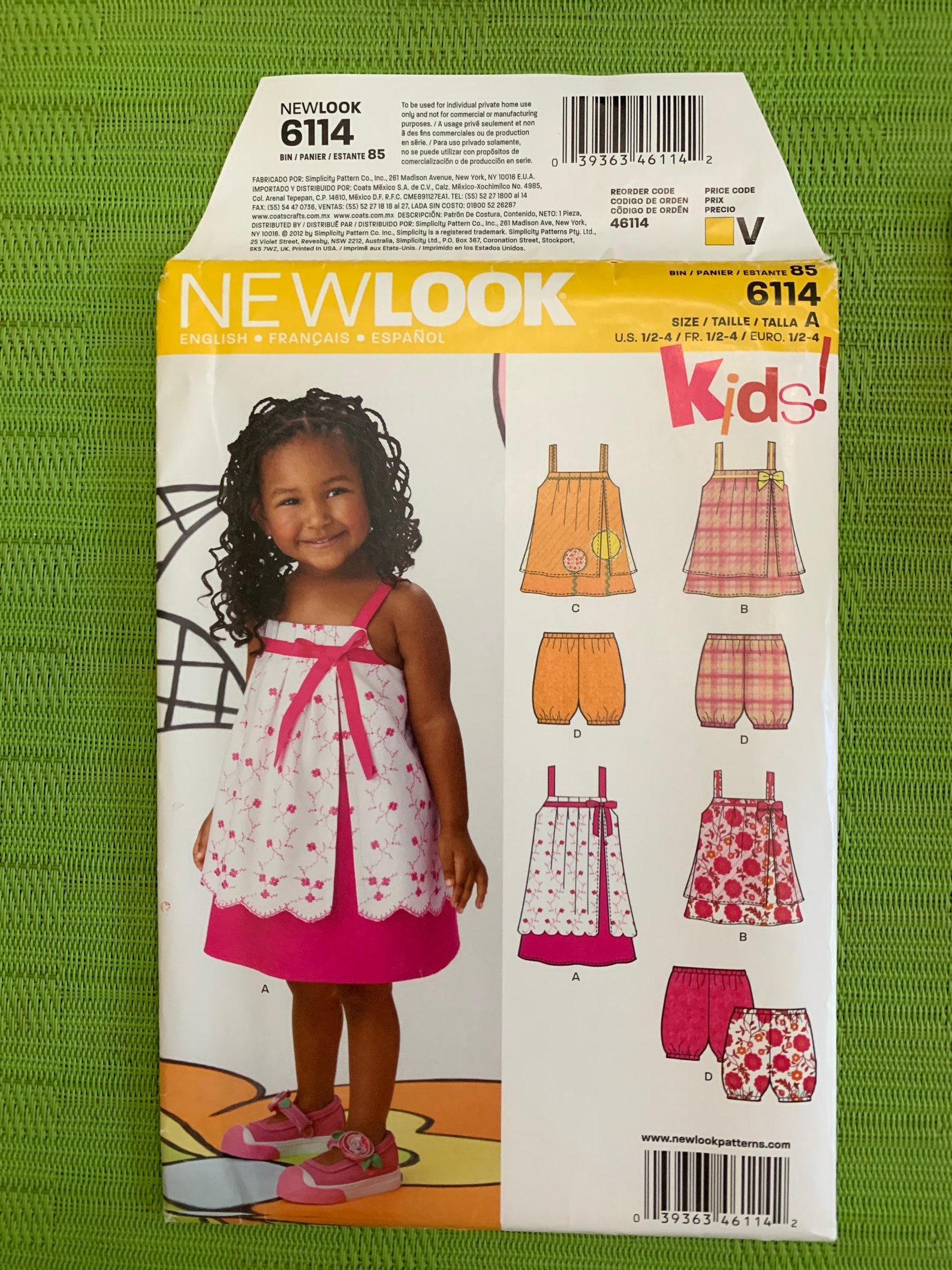 2012 Toddlers Sundresses and Panties - Newlook for Simplicity Pattern ...