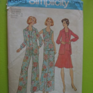 1969 Childs and Girls Jumper or Vest, Skirt and Pants Simplicity ...