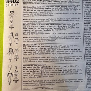 2019 23” Stuffed Dolls With Clothes - Simplicity Pattern 8402 - Size 23 ...