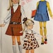 1969 Childs and Girls Jiffy Jumper - Simplicity Pattern 8372 - Size 10 ...