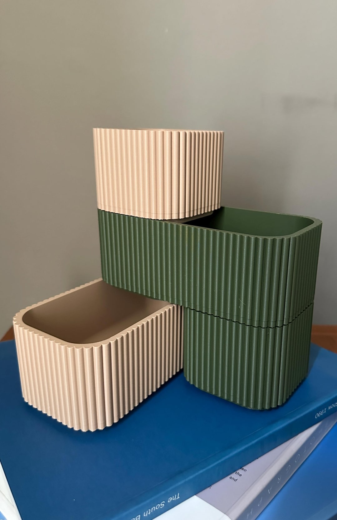 Modular Storage Boxes | 3D Printed Desk Organiser | Stackable Storage ...