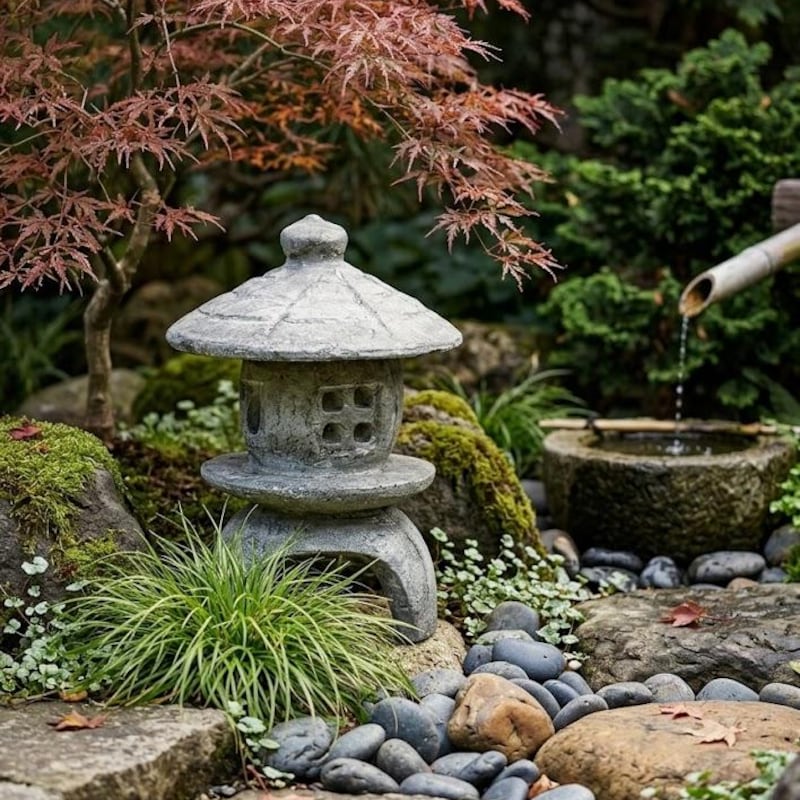 Garden Pagoda Stone - Etsy