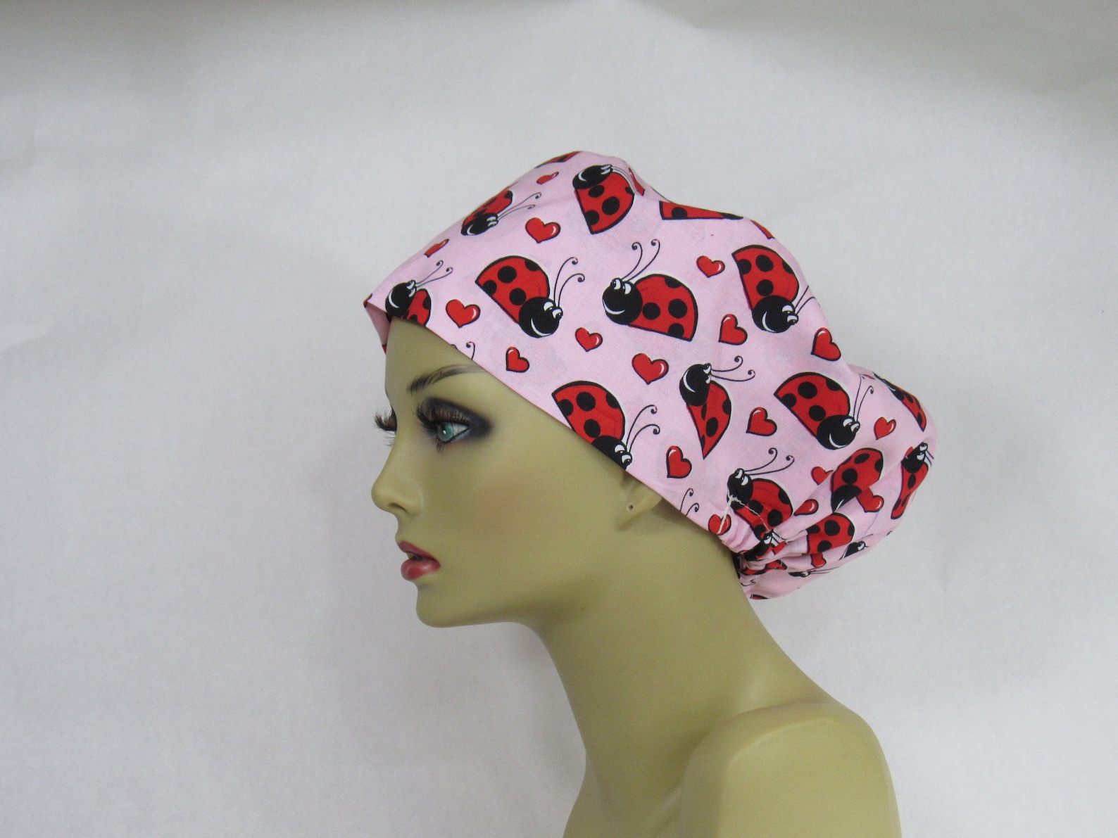 Lady Bug, Women Scrub Hat, Surgical Cap, Medical Scrub Hat, USA Made - Etsy
