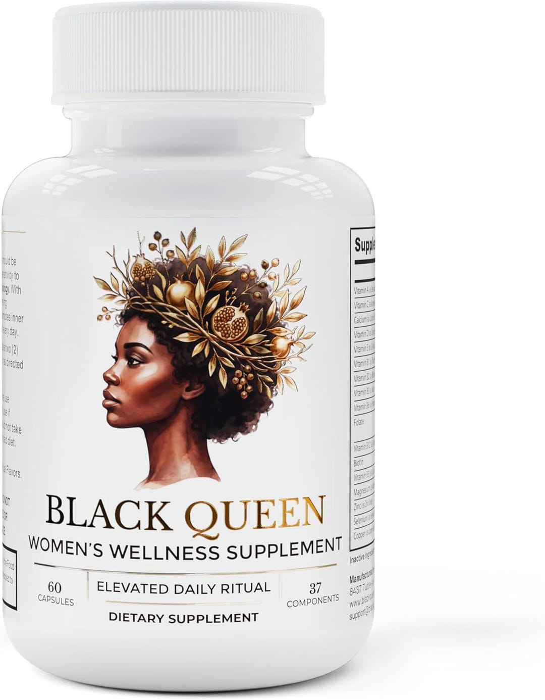Melanin-rich Women’s Multivitamin: 37 Ingredients for Hormone Balance ...