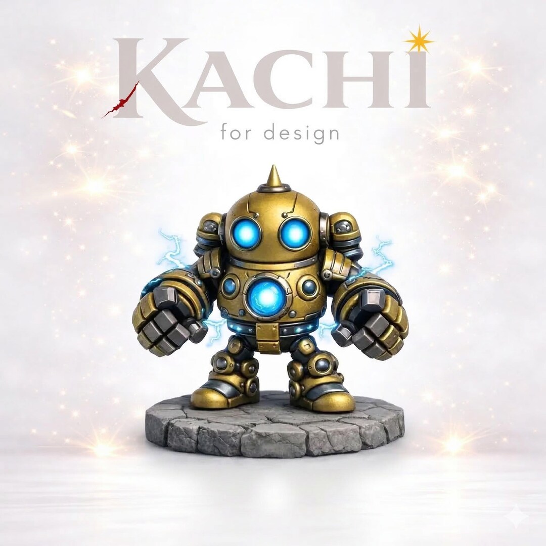 League of Legends Blitzcrank Chibi 3D Print Model (STL Download) - Etsy UK