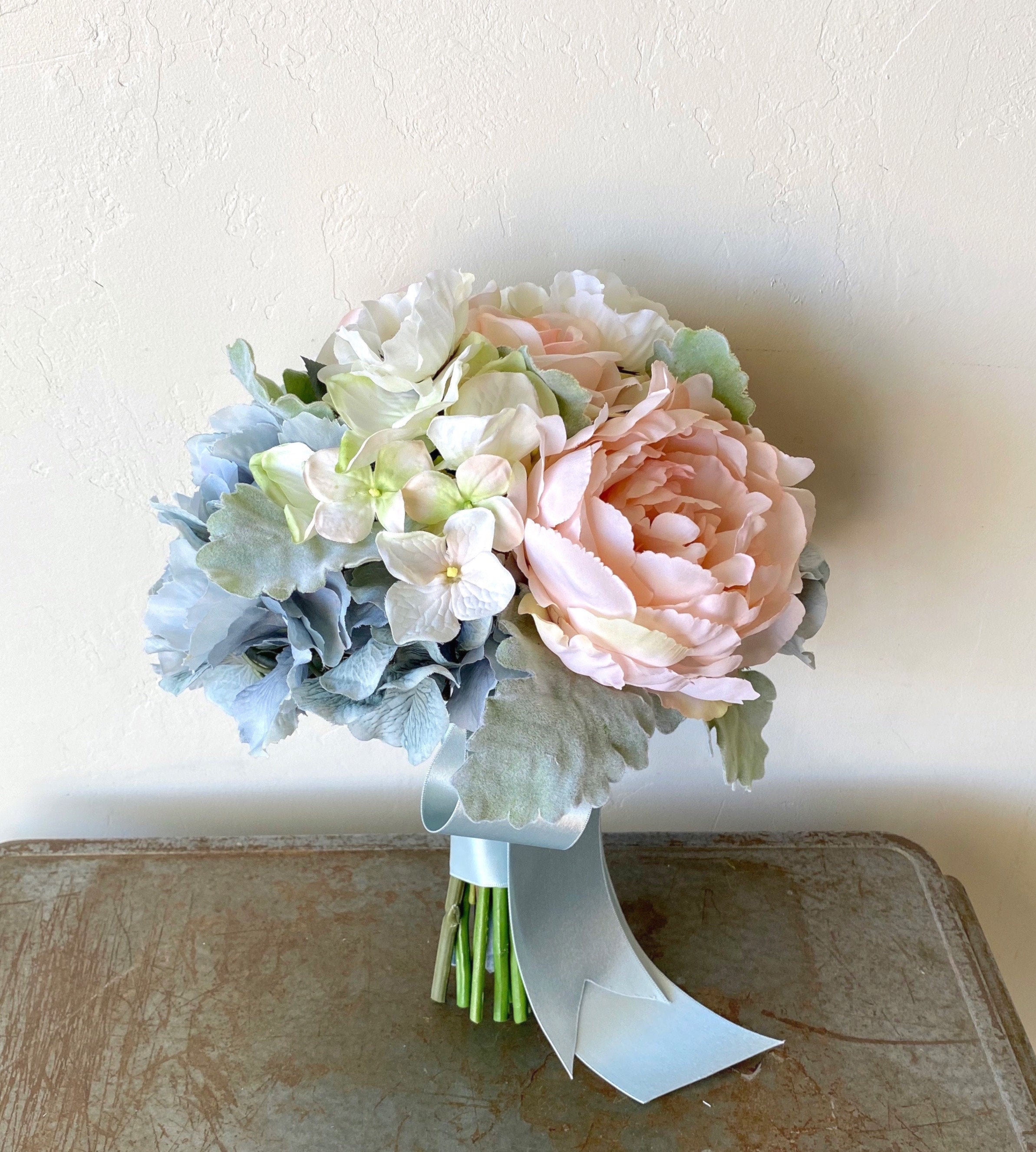 Bride Bouquet Artificial Wedding Bouquet : A Classic Garden | Etsy