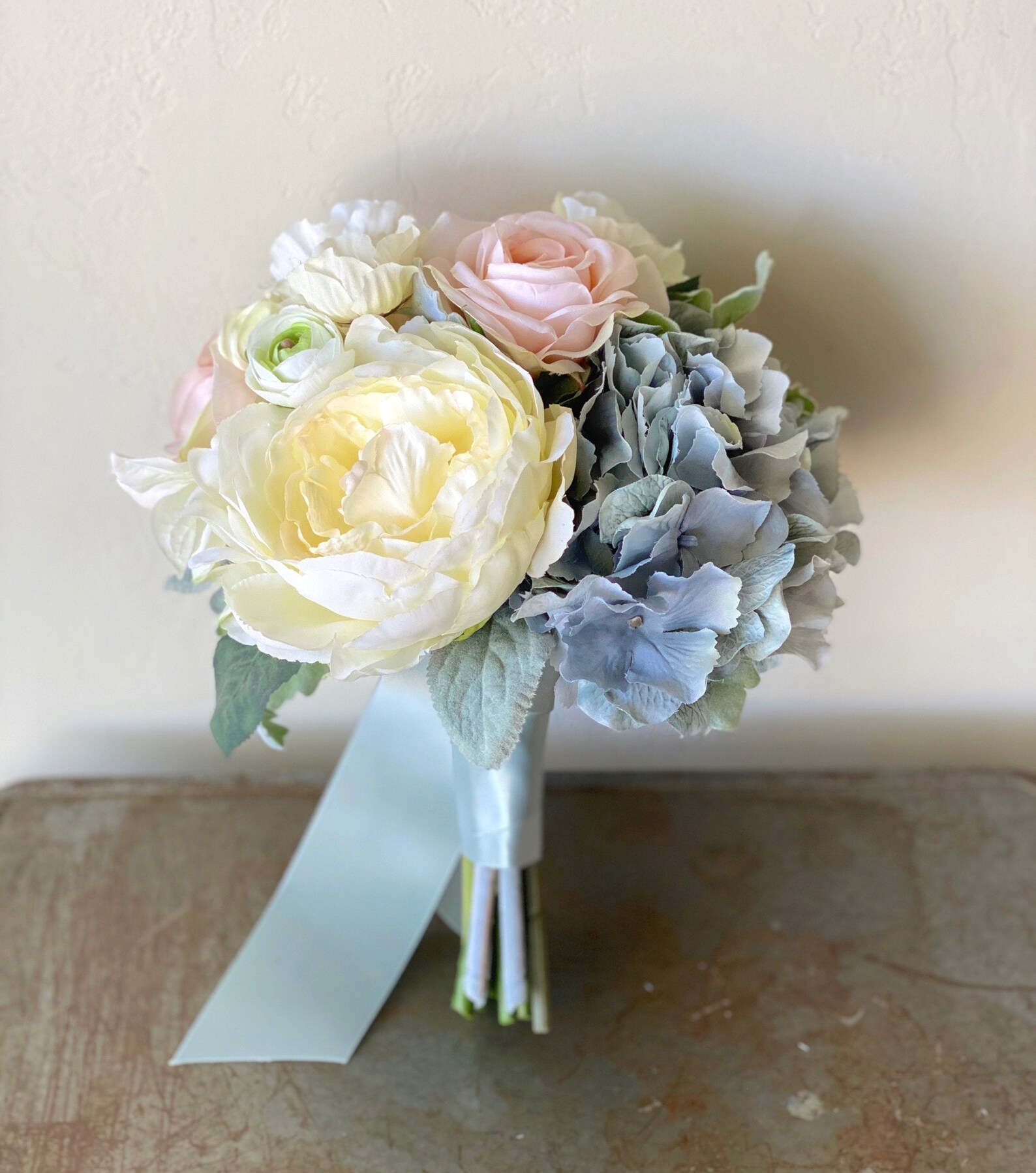 Bride Bouquet Artificial Wedding Bouquet : A Classic Garden - Etsy