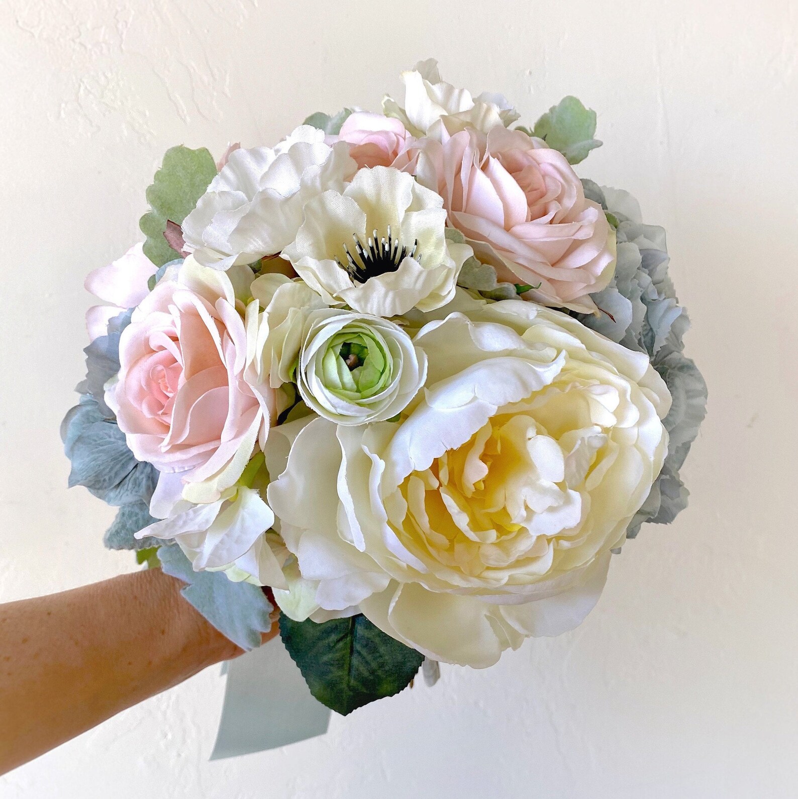 Bride Bouquet Artificial Wedding Bouquet : A Classic Garden - Etsy