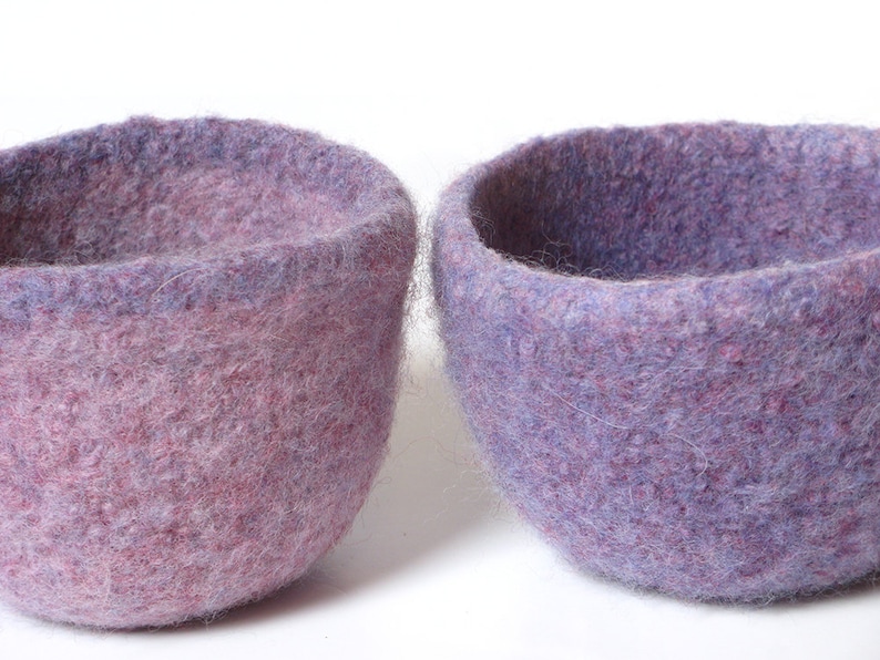 KNIT Felted Bowl PATTERN / Tutorial Nesting Bowls Make - Etsy Denmark