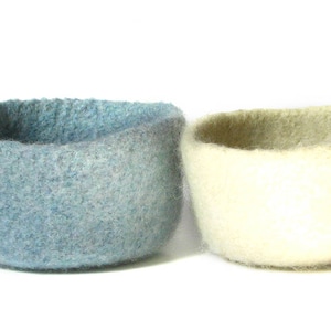 KNIT Felted Bowl PATTERN / Tutorial - Nesting Bowls - Make Five ...