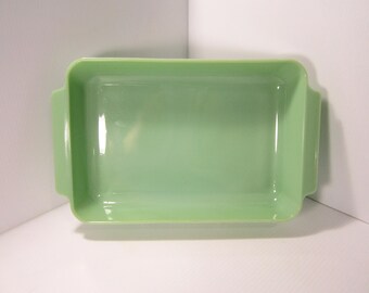 VINTAGE JADEITE PLATES: Anchor Hocking Fire-king "alice" Pattern ...