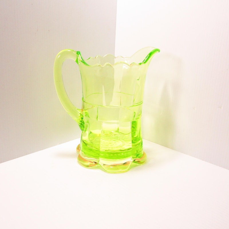Rare Vaseline Glass - Etsy