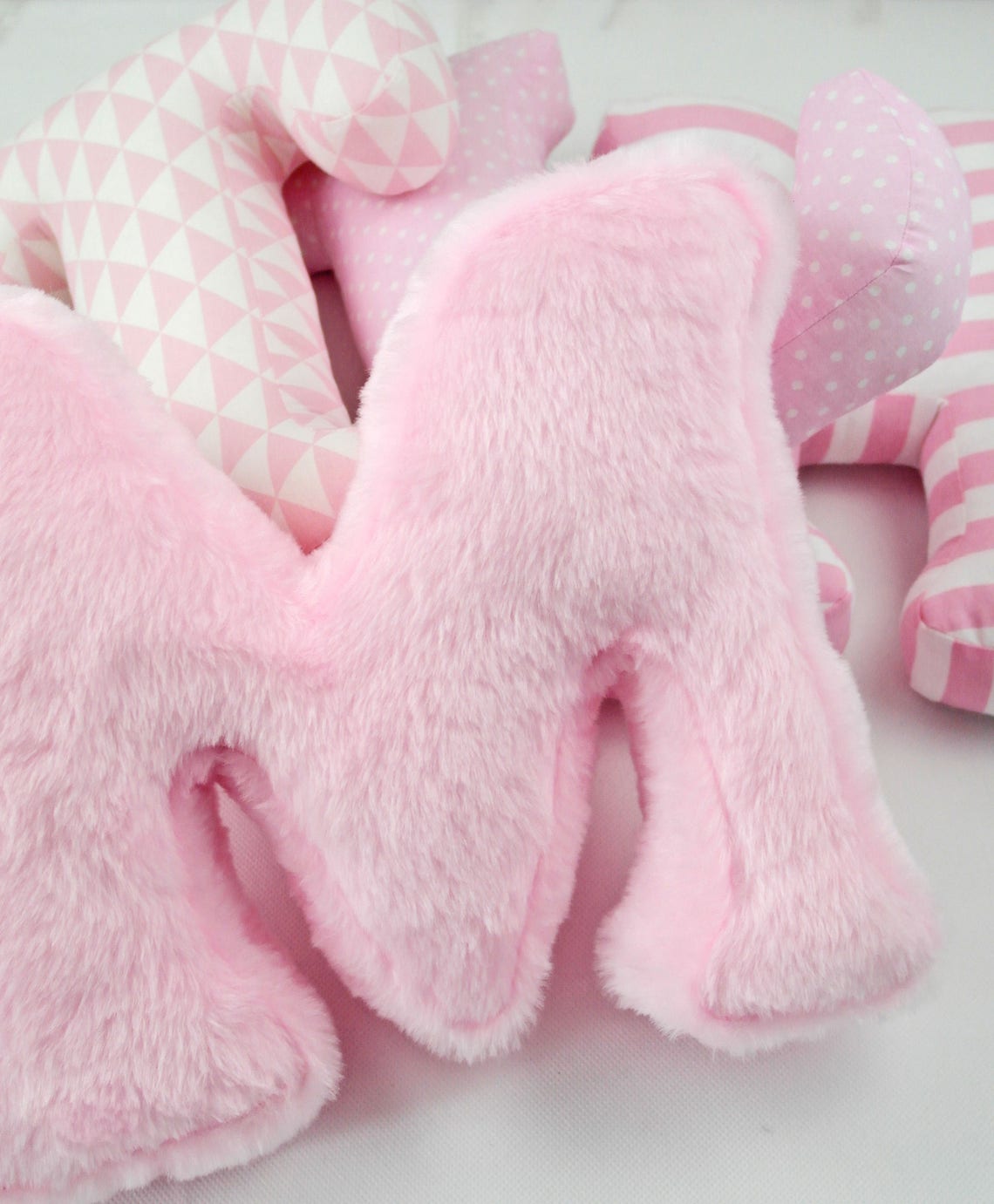 Fluffy Kids Room Decoration Decor Pillows Abc Furry Home - Etsy