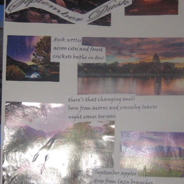 Paper Collage Wall Art - Etsy