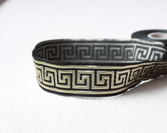 Greek key ribbon | Etsy