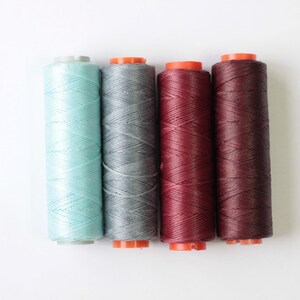 1 Spool 110 Yards (100 Meters) Purple Waxed Cord, Waxed String, Beading ...
