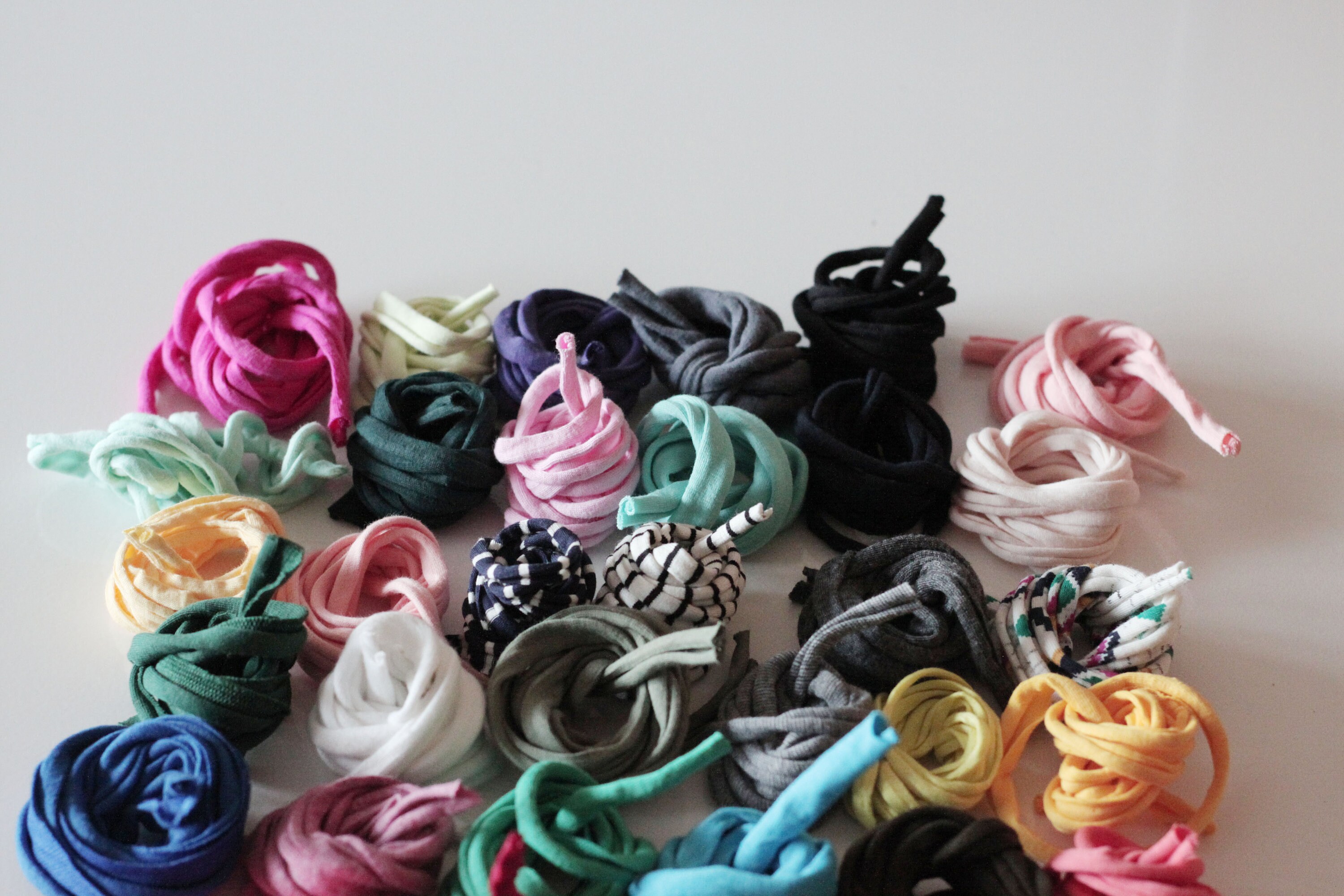 Zpagetti Yarn Set, Cotton T-shirt Yarn for Jewelley Making, 1 Meter (1. ...