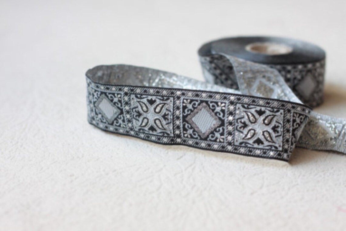 50mm 2 Inches Geometric Patterns Woven Diamond Pattern - Etsy